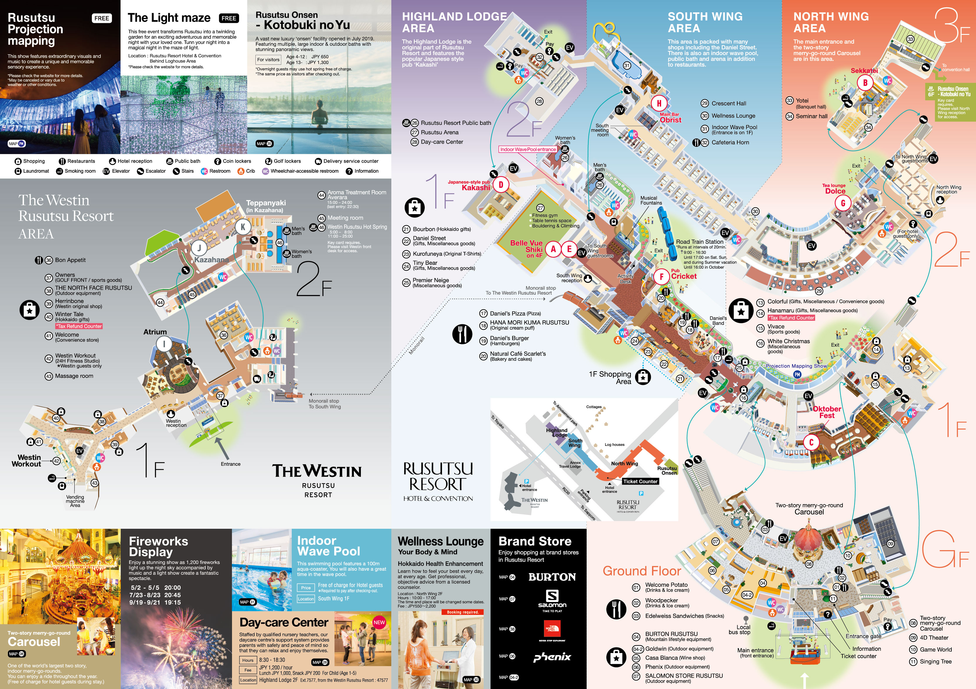 Resort Map - Rusutsu Resort